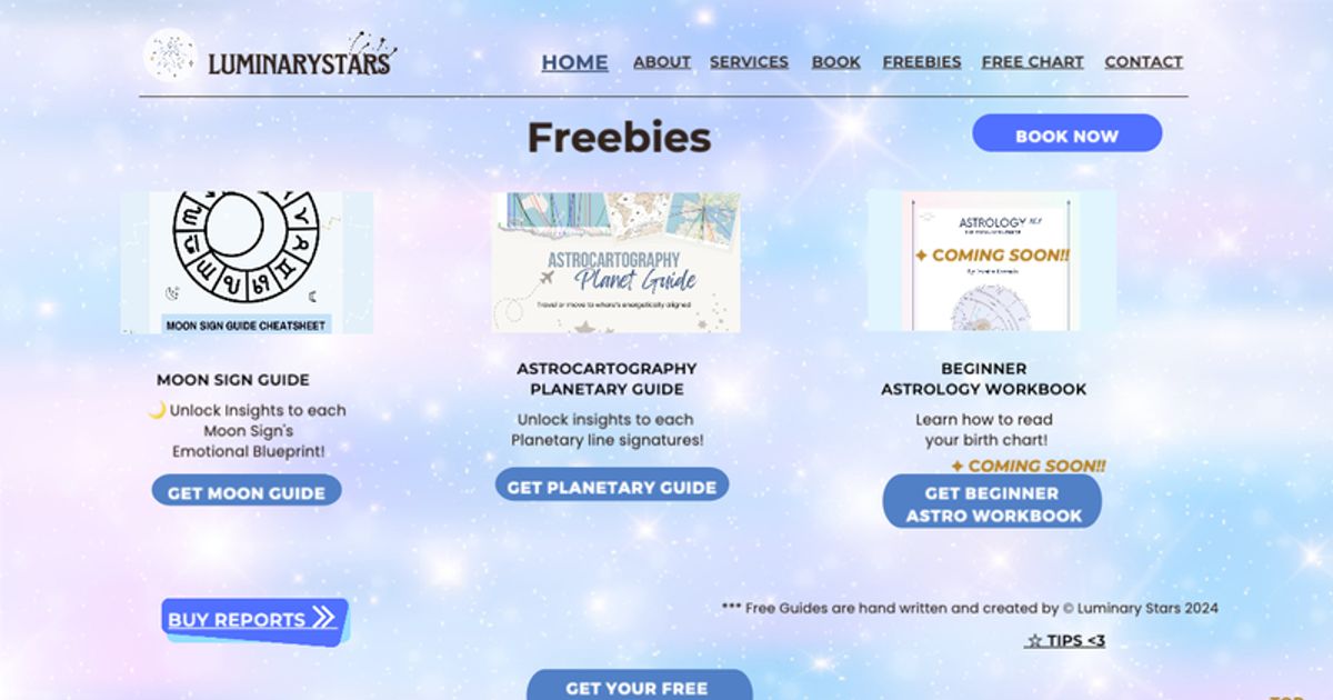 Luminary Stars | Astrocartography | Astrology